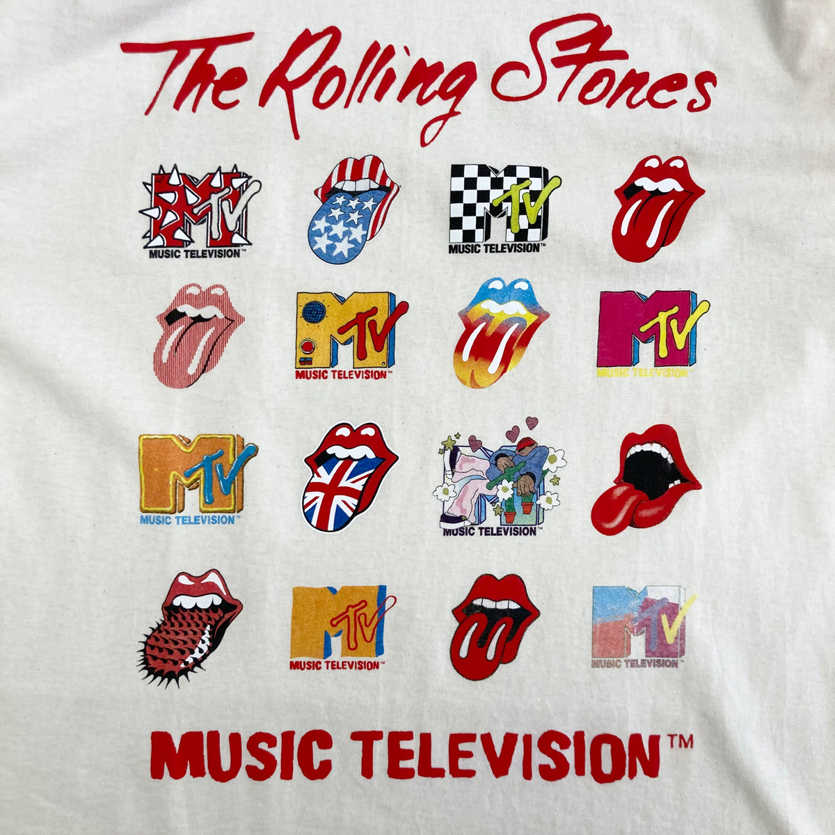 GRAPHIC WEAR & GOODS 】THE ROLLING STONES / MTV Logo Mash Up – TOKIS