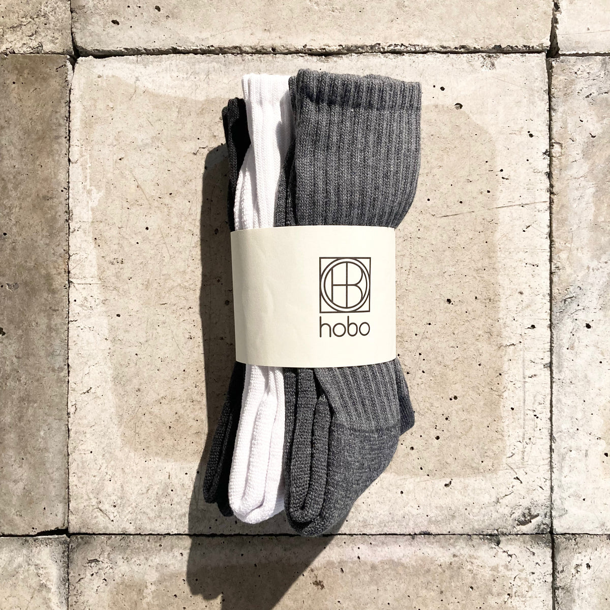 【hobo】3P PILE CREW SOCKS / Assort – TOKIS